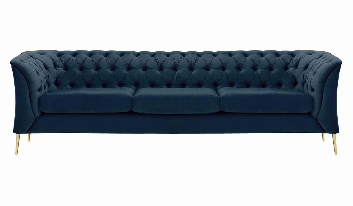 Chesterfield Modern 3 Seater Sofa — Abode Avenue
